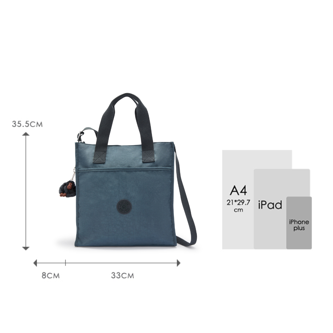 กระเป๋า Kipling รุ่น INARA L สี Noct Grey M | Shopee Thailand