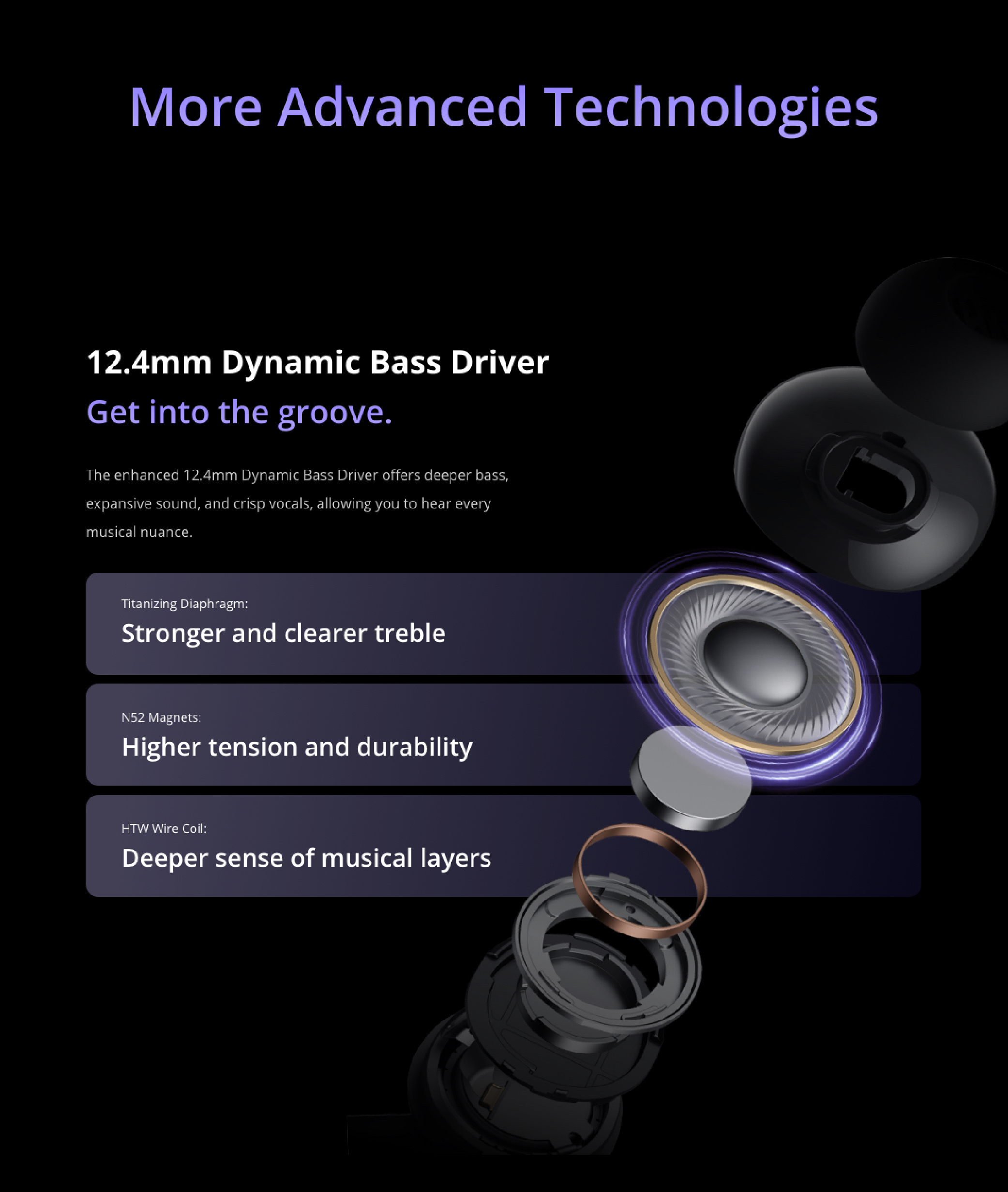 realme T310 Driver base ขนาดใหญ่ 12.4 mm. ตัดเสียงรบกวน AI ENC ...
