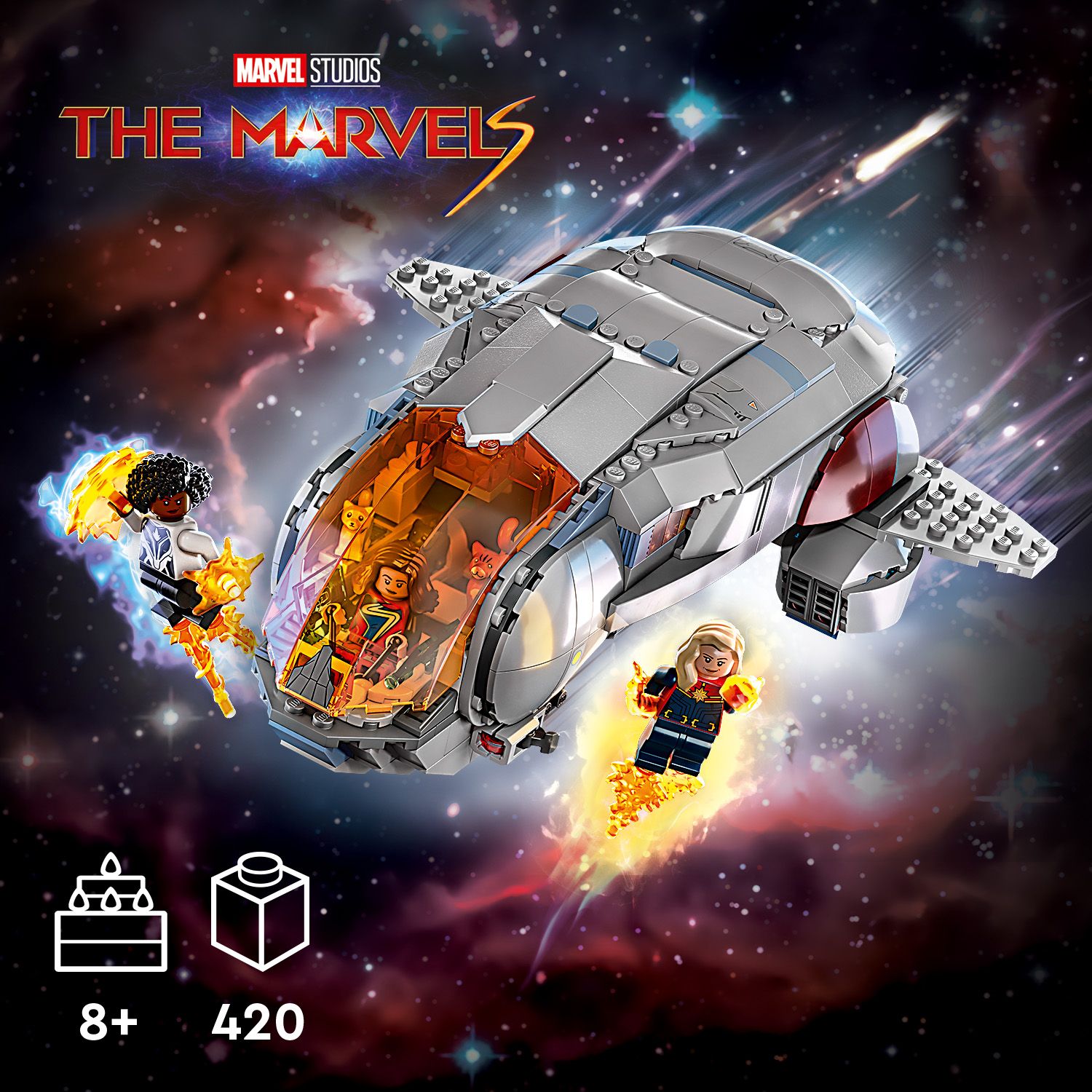 LEGO Marvel The Hoopty 76232 Building Toy Set (420pcs.), Building ...
