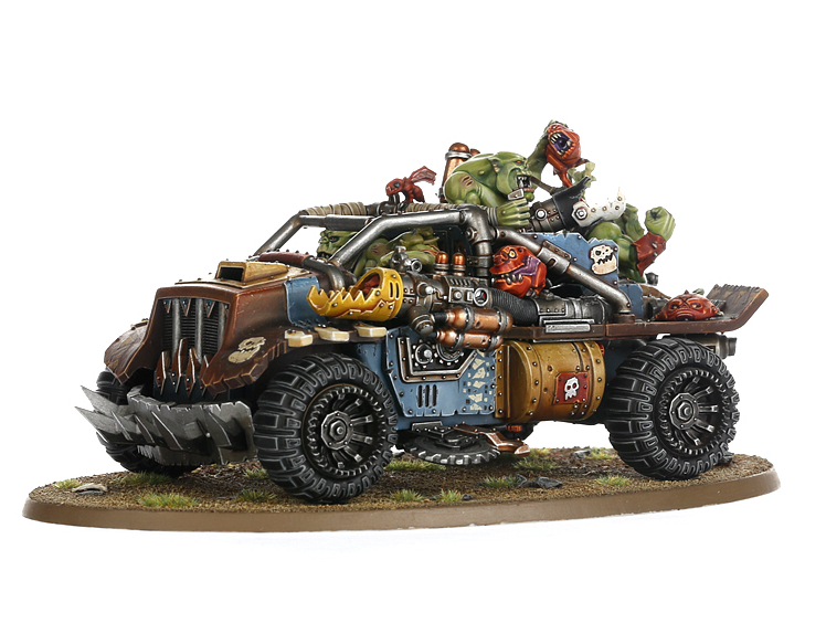 [GW พร้อมส่ง] WARHAMMER 40K: ORKS: RUKKATRUKK SQUIGBUGGY โมเดลเกมสนาม ...