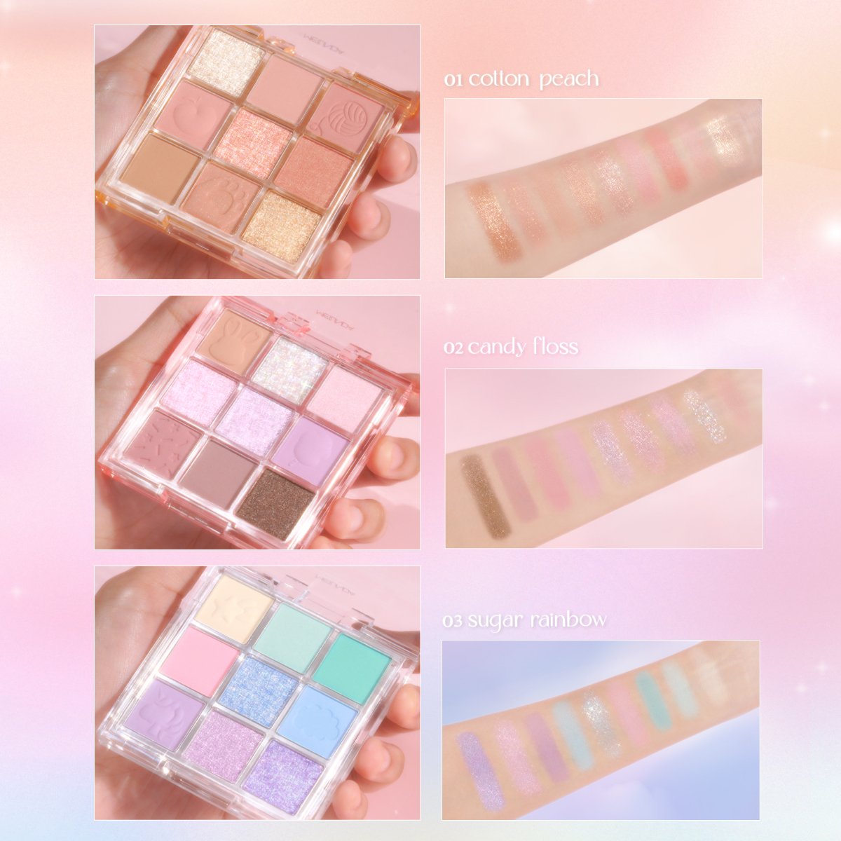 MEILINDA Your candy dream palette (MC3126) | Shopee Thailand