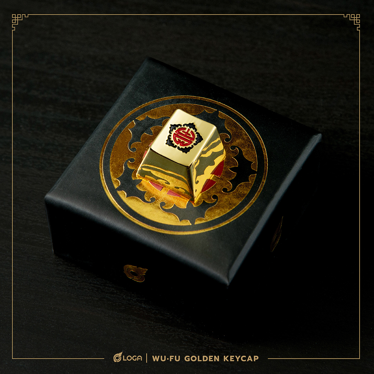 LOGA WU-FU : Chinese talisman metallic keycap | Shopee Thailand