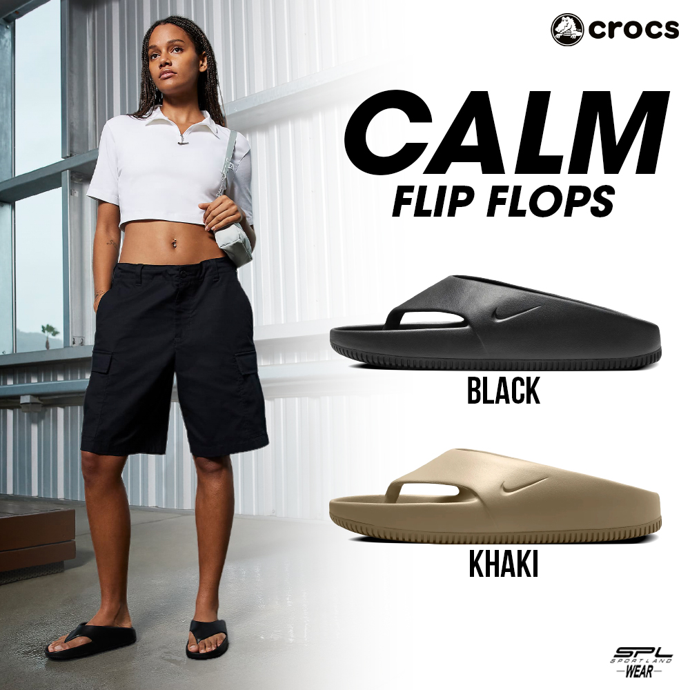 Nike Collection ไนกี้ รองเท้าแตะ รองเท้าลำลอง UX Calm Flip Flop FD4119 ...