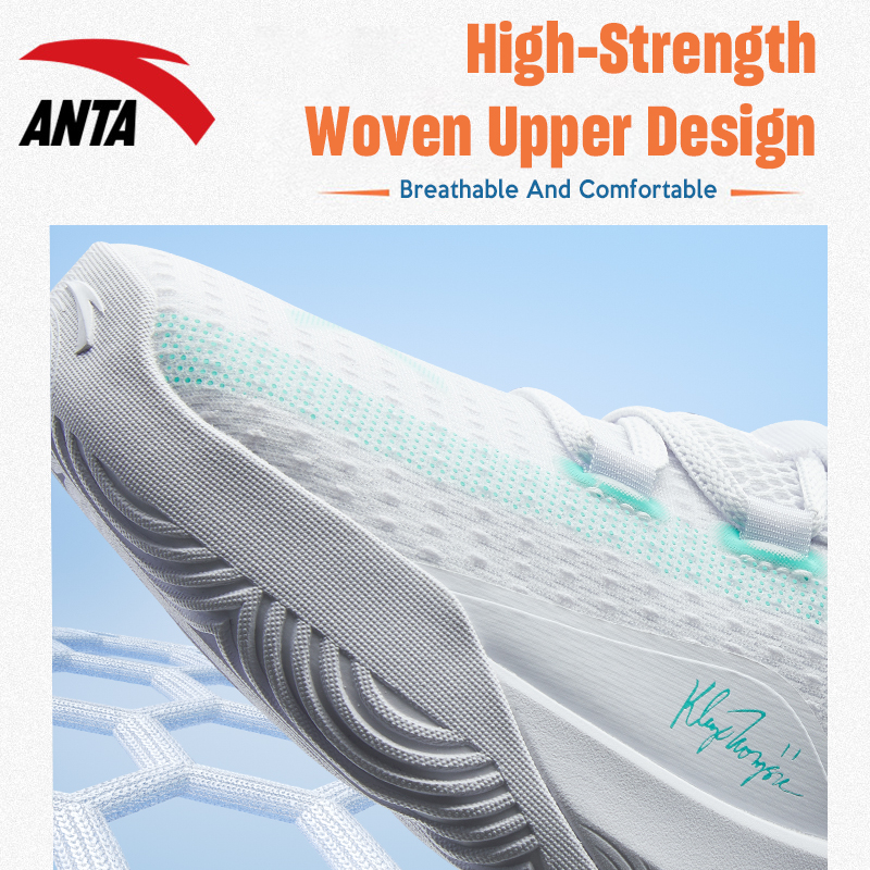 ANTA KT FLY รองเท้าบาสเก็ตบอลผู้ชาย A-Shock รองเท้าบาส 1124B1606 ...