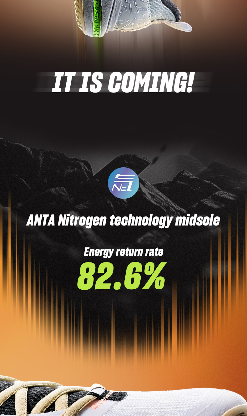 ANTA ATTACK 1 Men Basketball Shoes Nitroedge Sports Shoes 1124B1109 ...