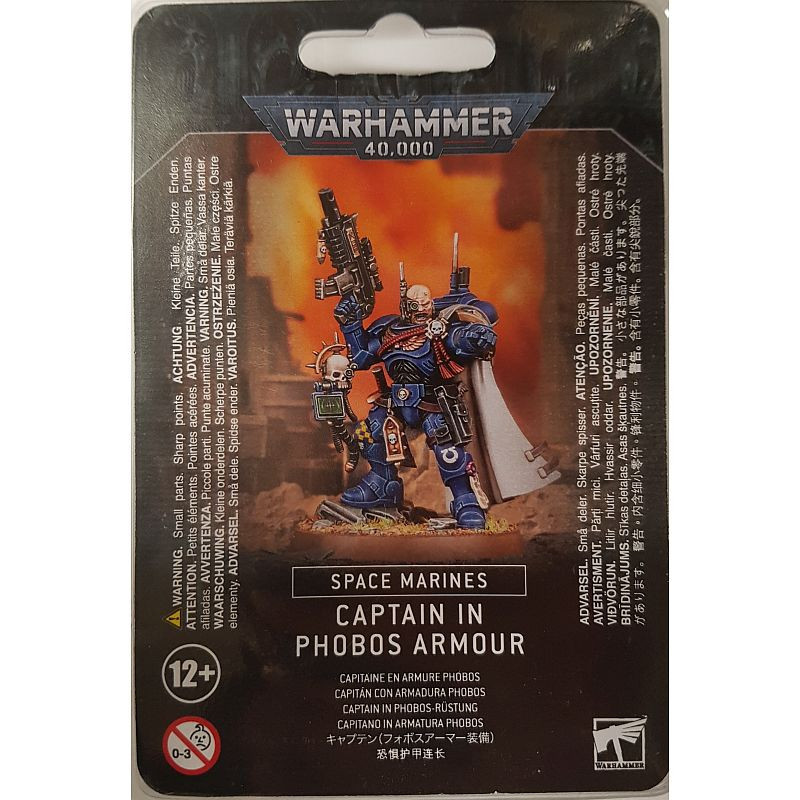 [GW พร้อมส่ง] Warhammer 40K:SPACE MARINES CAPTAIN IN PHOBOS ARMOUR ...