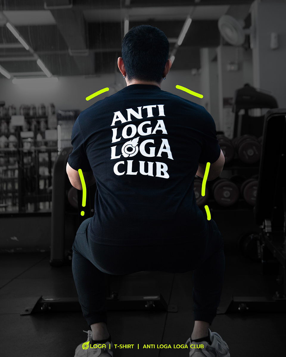 เสื้อยืด ANTI LOGA LOGA CLUB ดีไซน์โดย LOGA | Shopee Thailand