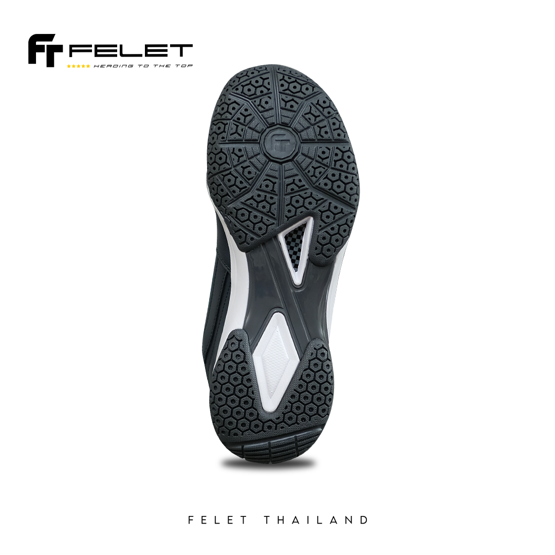 FELET รองเท้าแบดมินตัน รุ่น BS971 GY | Shopee Thailand