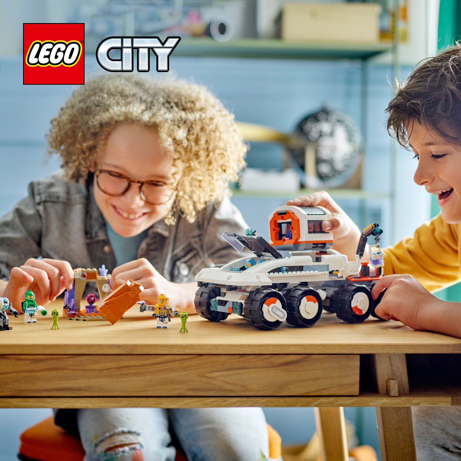 LEGO City 60432 Command Rover and Crane Loader Toy (758 Pieces ...