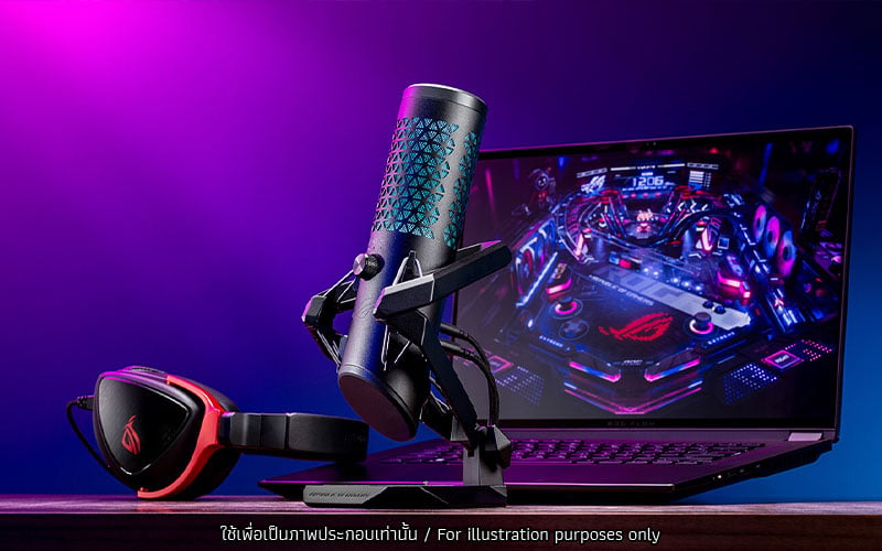 MICROPHONE (ไมโครโฟน) ASUS ROG CARNYX (C501) (WHITE) | Shopee Thailand