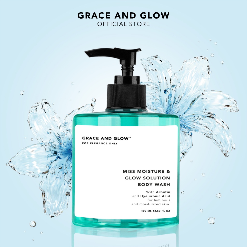 Grace and Glow Miss Moisture & Glow Solution Body Wash ครีมอาบน้ำบำรุง ...