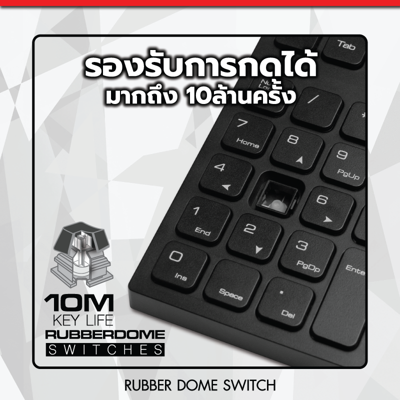 SIGNO Wired Numeric Keypad BESICO รุ่น KP-70 (คีย์บอร์ดตัวเลข) | Shopee Thailand