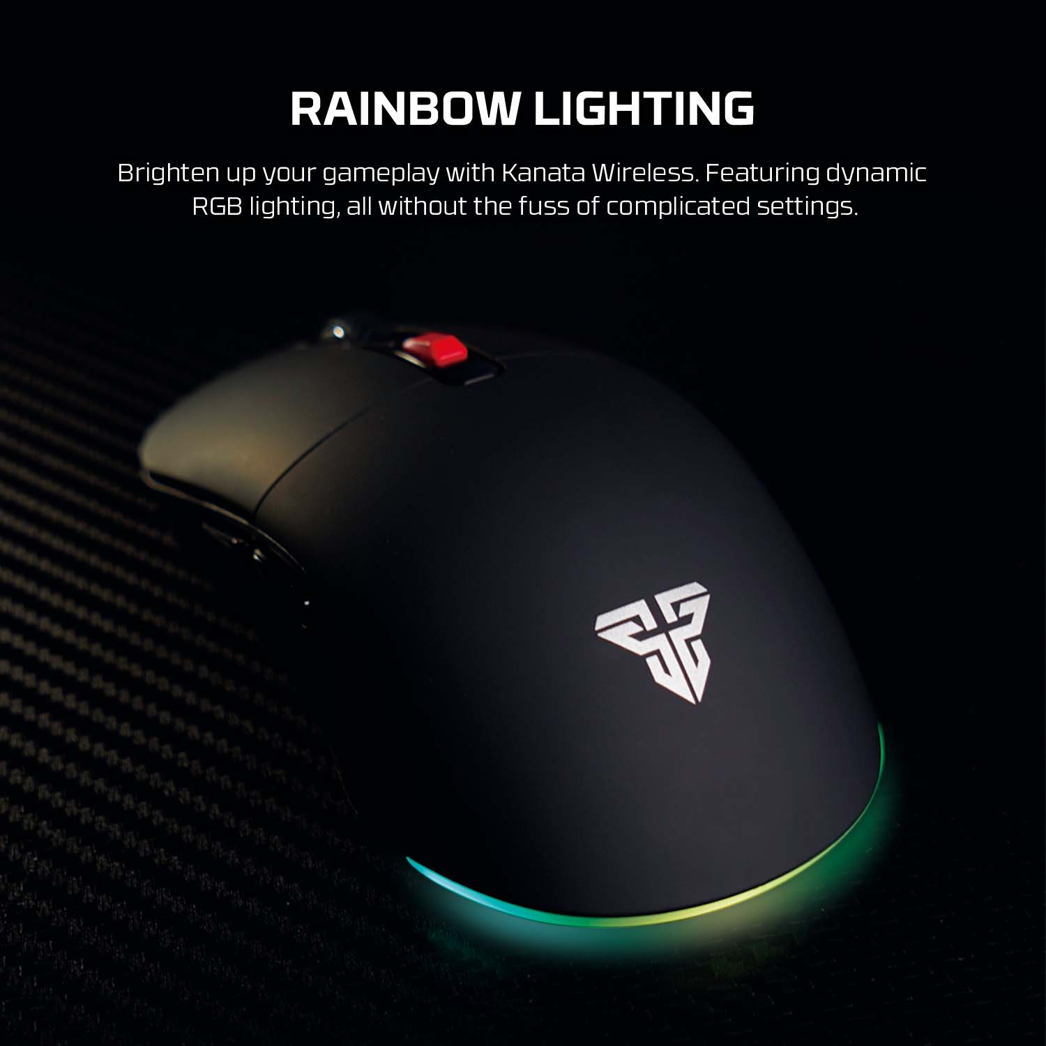 FANTECH WIRELESS MOUSE เมาส์เกมมิ่งไร้สาย Optical ความแม่นยำสูงปรับ DPI ...