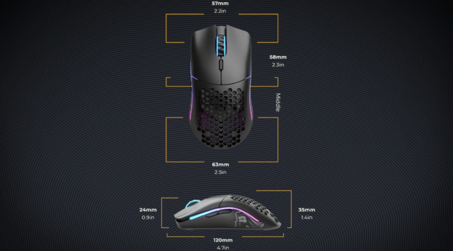 เมาส์ Glorious model O- Minus Wireless Gaming Mouse | Shopee Thailand