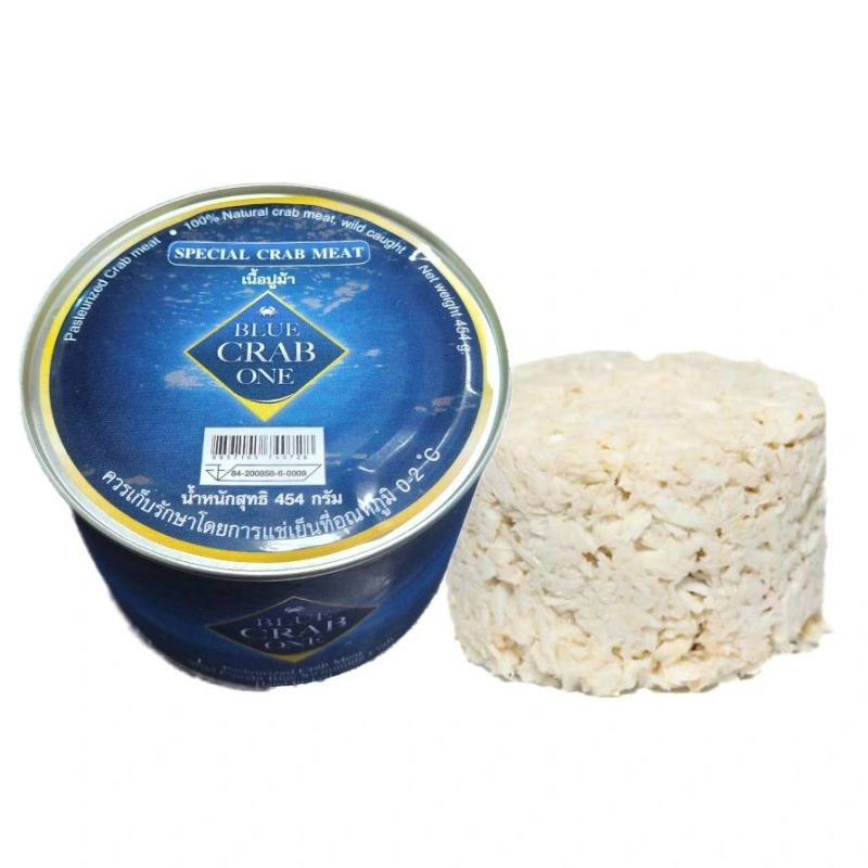 บลูแครบวัน เนื้อปูม้า 454 กรัม - Blue Crab One Special Crab Meat ...