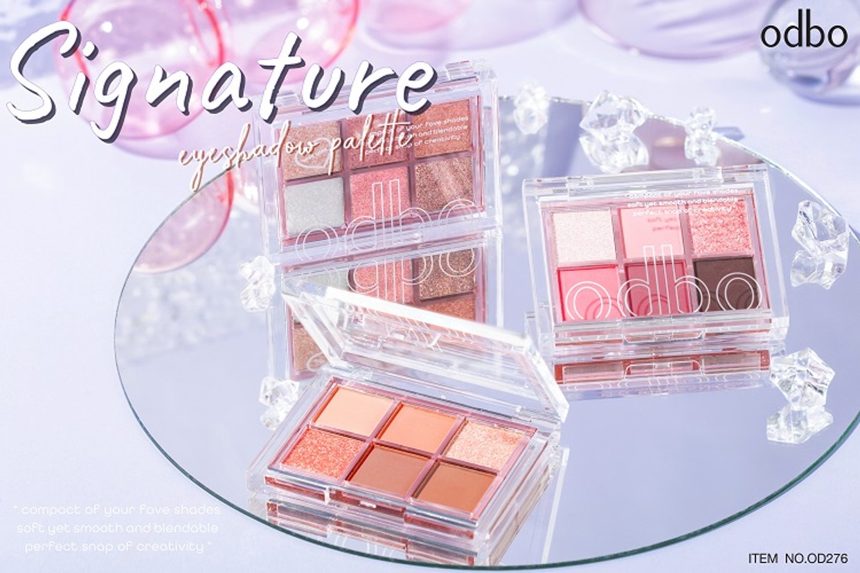 ODBO - Signature Eyeshadow (4.8 g.) พาเลทอายแชโดว์ | Shopee Thailand