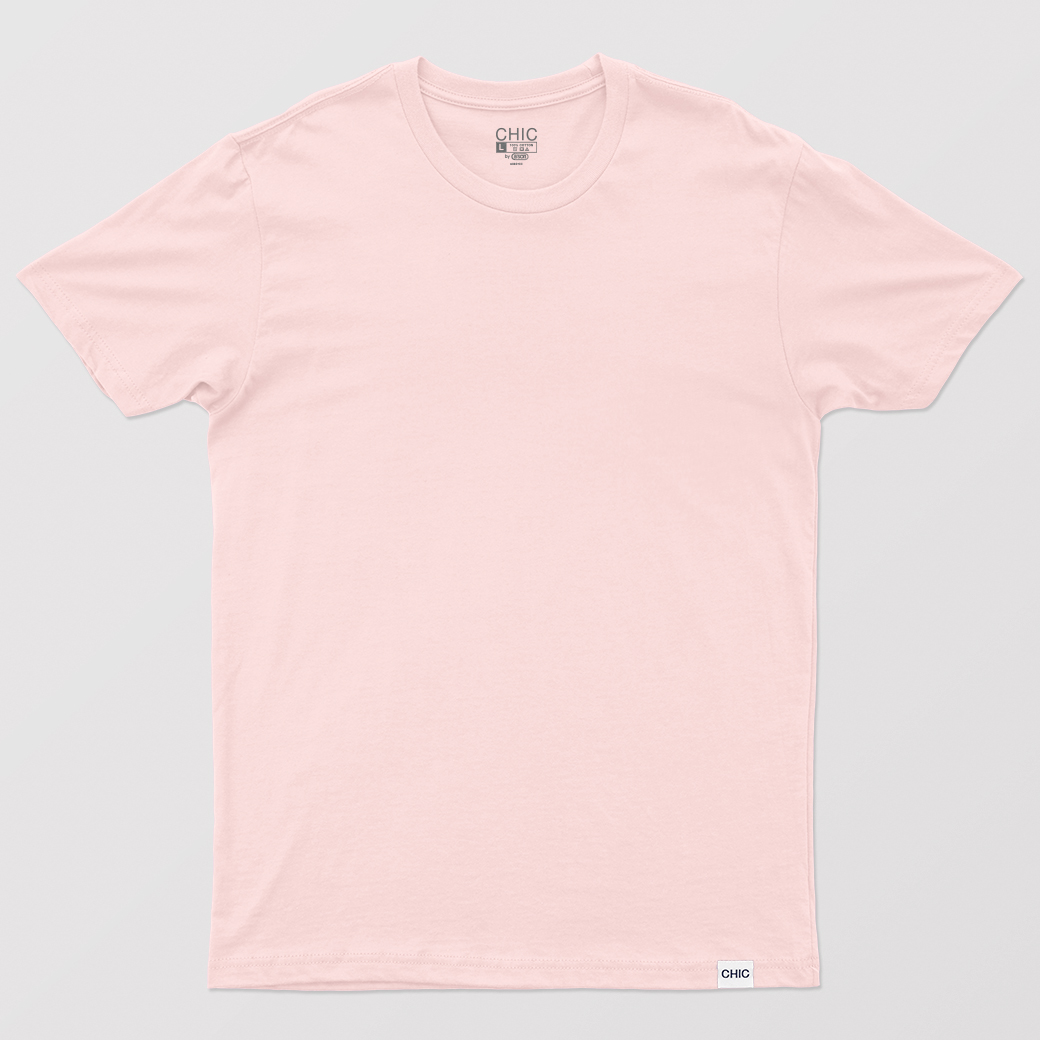 เสื้อยืดคอกลมสีพาสเทล ไซซ์ผู้ใหญ่ 3XL | CHIC by Carson | แพ็ค 1 ตัว | Shopee Thailand