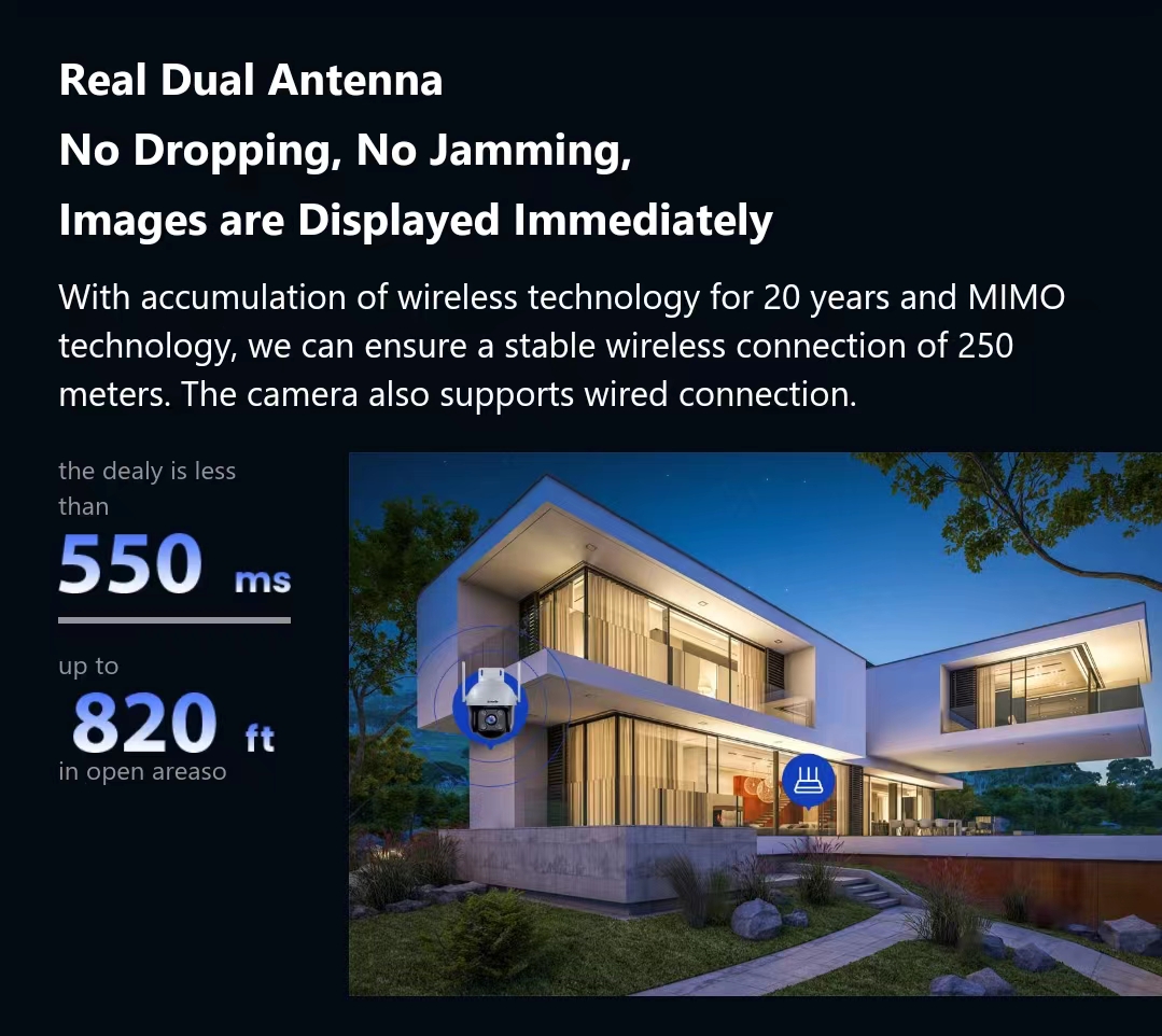 Tenda CH7 กล้องวงจร 4MP WiFi IP Camera Outdoor 2K กล้องไร้สาย Smart ...