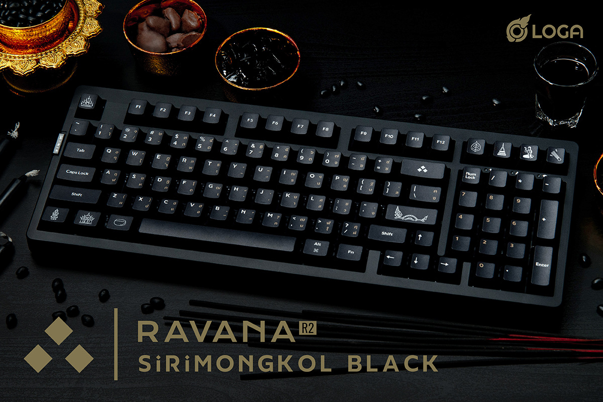 LOGA RAVANA R2 SIRIMONGKOL : BLACK EDITION (TRI-MODE MECHANICAL ...