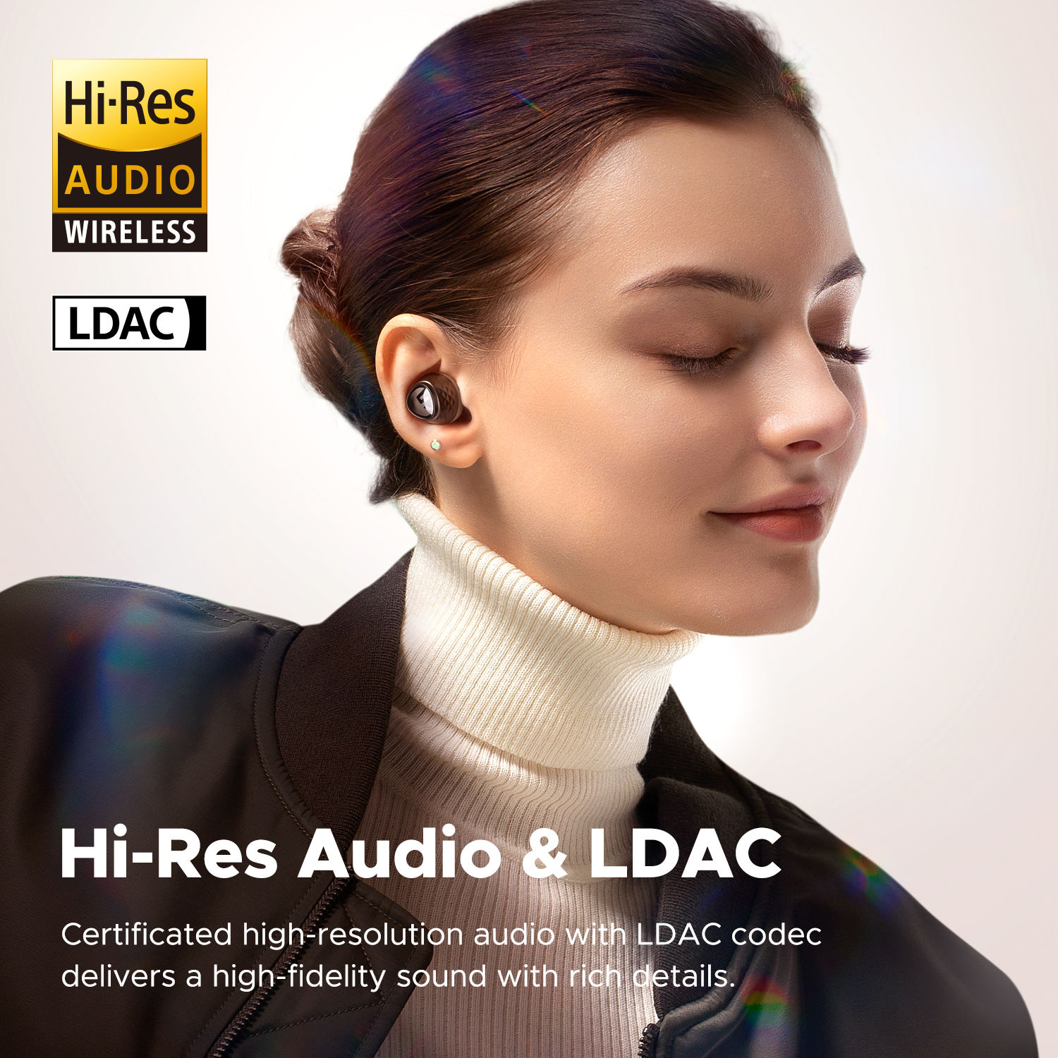 [ประกันศูนย์ไทย] SoundPEATS Engine4 LDAC Bluetooth 5.3 หูฟังบลูทูธ หูฟังไร้สาย Hi-Res TWS ...