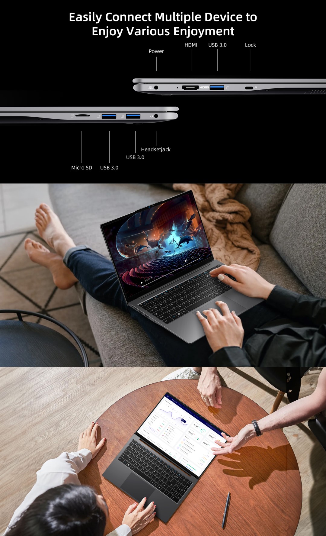 🇹🇭 NEW BMAX X15 Pro โน๊ตบุ๊ค หน้าจอ15.6 นิ้ว RAM16GB SSD 512GB Windows 11 Intel Gen12 N95 ประกัน ...