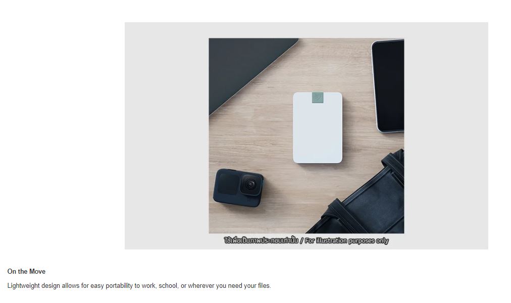 2 TB PORTABLE HDD (ฮาร์ดดิสก์พกพา) SEAGATE ULTRA TOUCH HDD (CLOUD WHITE ...