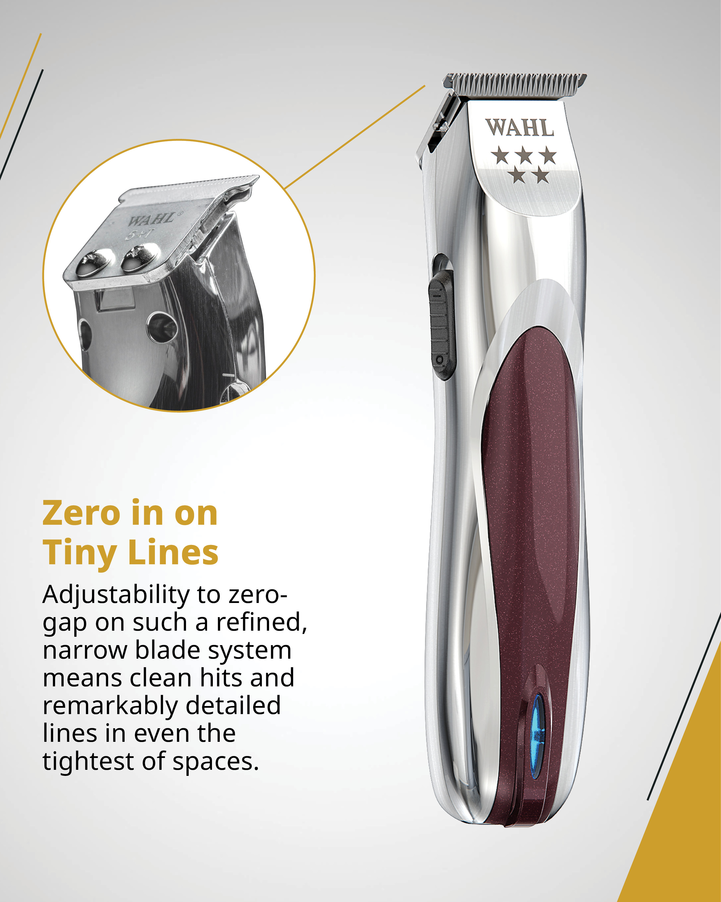 Wahl 5 Star A lign Cordless Hair Trimmer - กันขอบผม, ที่กันขอบ, เครื่องกรูมมิ่ง | Shopee Thailand