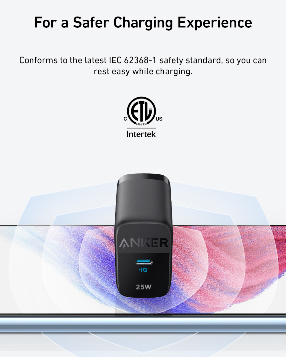 Anker 313/312 Charger Ace2 for iPhone and Android/Fast Charging 45/25W ...