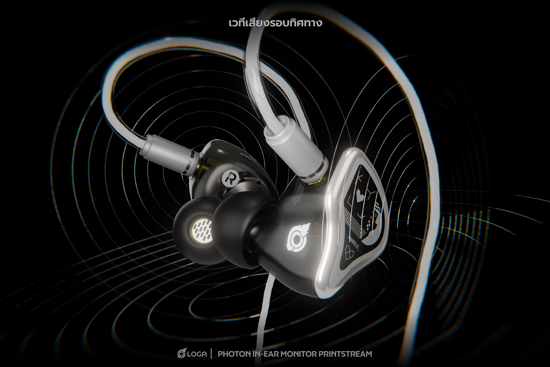 [ประกัน 2 ปี]LOGA PHOTON IN-EAR MONITORS : WIRED | Shopee Thailand