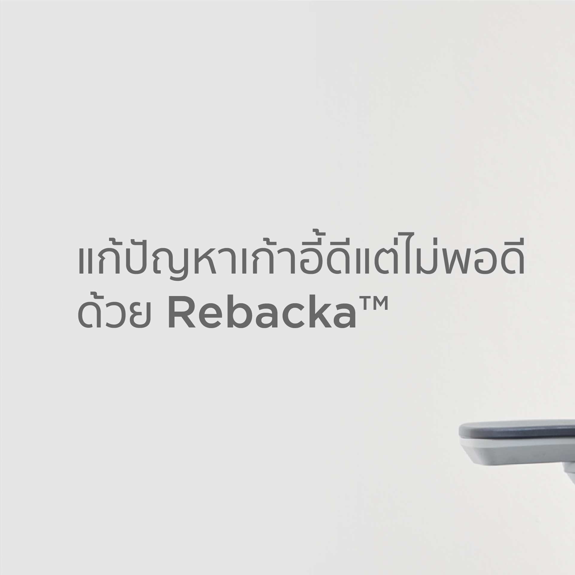mr.big หมอนรองหลังรุ่น REBACKA | Shopee Thailand