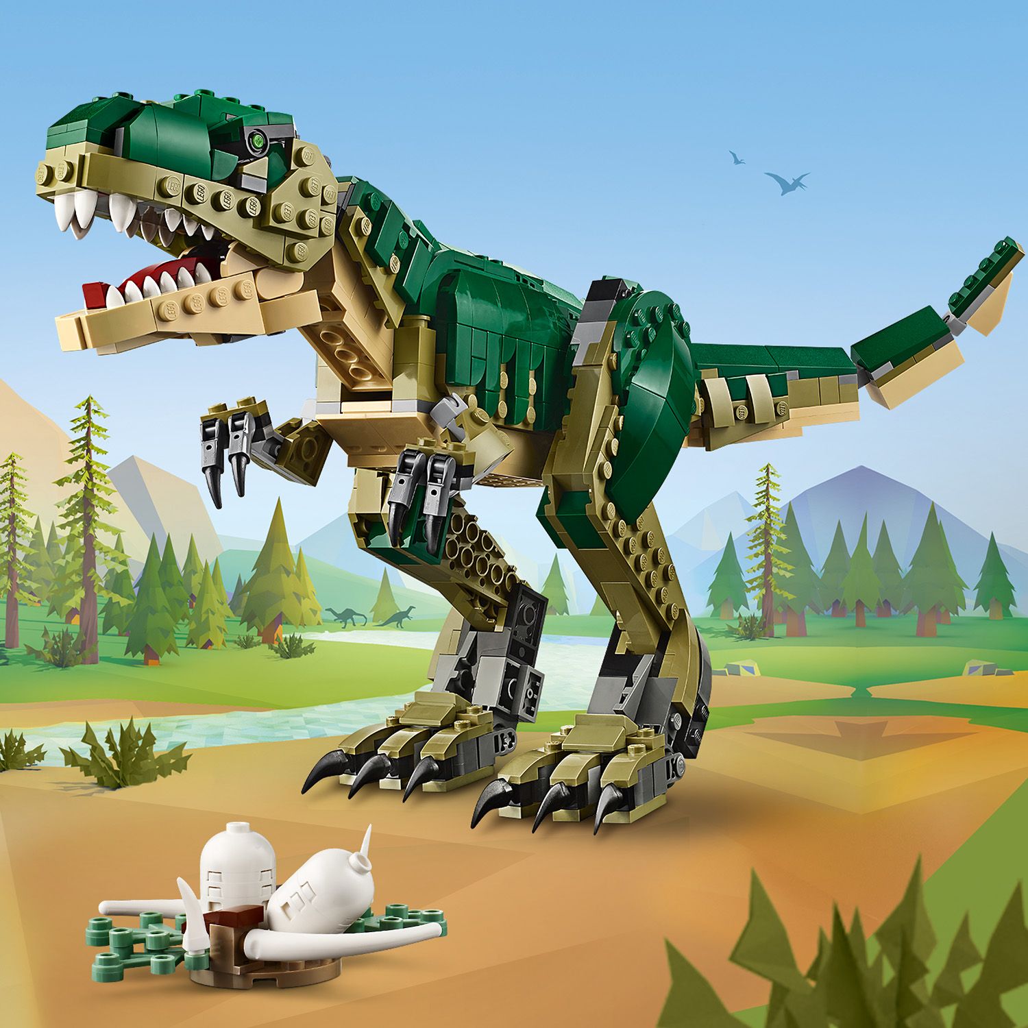 LEGO Creator 31151 T. rex (626 Pieces) | Shopee Thailand