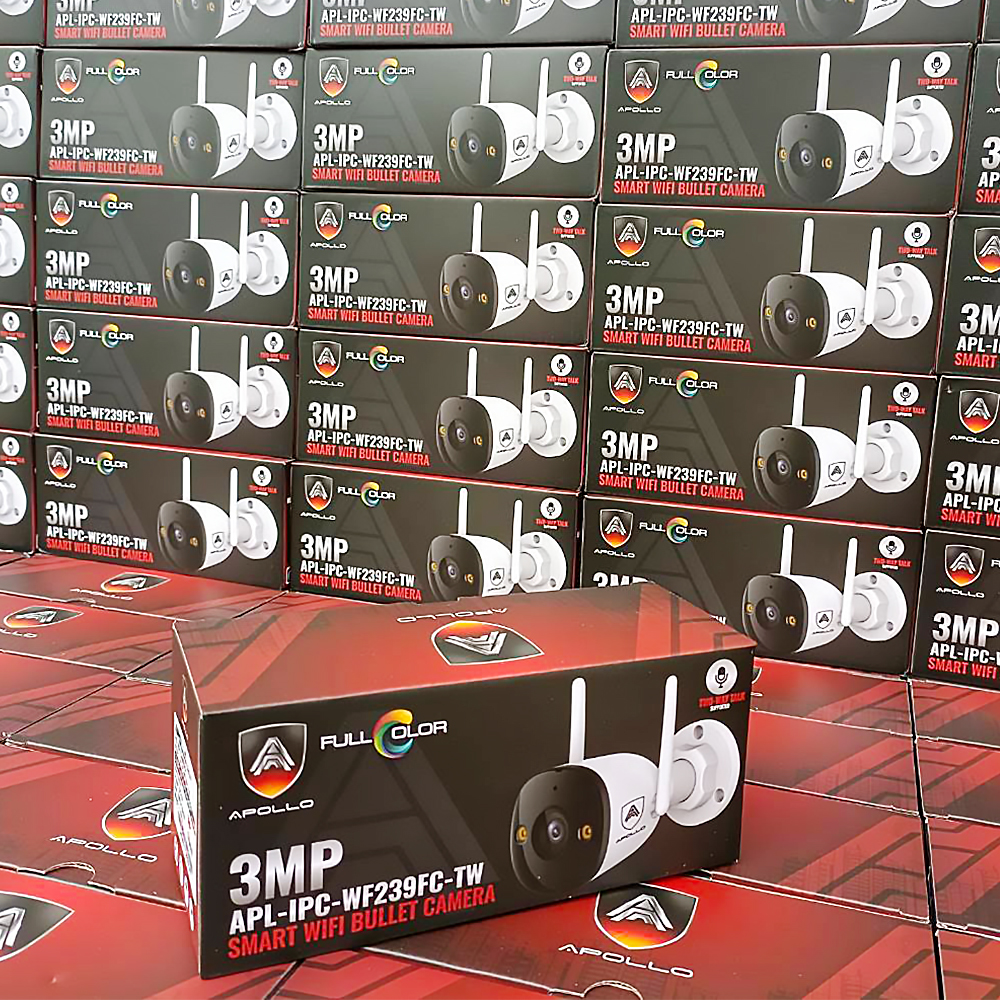 APOLLO APL-IPC-WF239FC-TW กล้อง WiFi ใร้สาย 3MP SMART DUAL LIGTH ภาพสีกลางคืน กล้องวงจรปิด CCTV ...