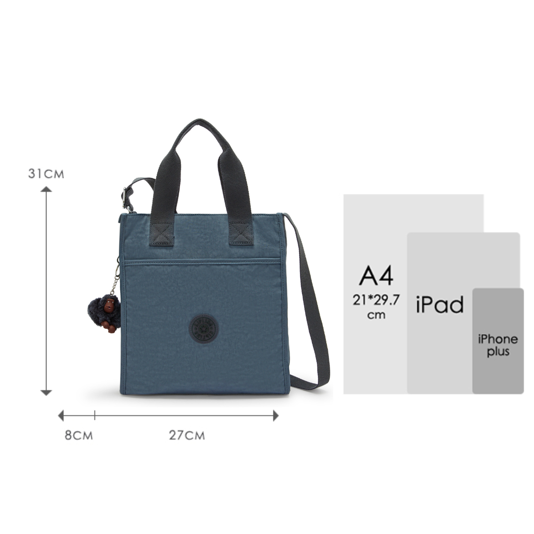 กระเป๋า Kipling รุ่น INARA M สี BLUE SLATE | Shopee Thailand