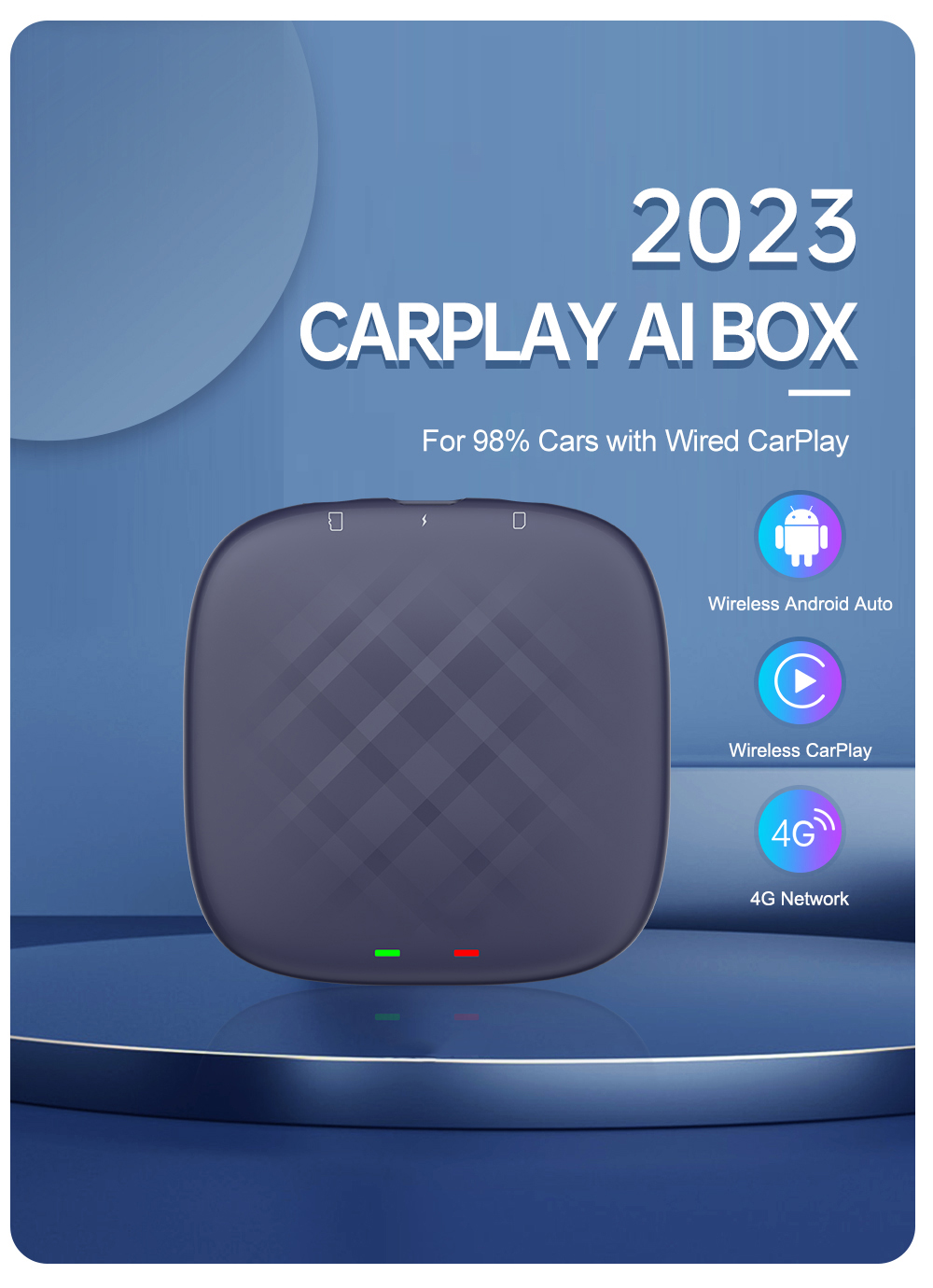 [ศูนย์ไทย] CLOUD-D Ai BOX TBOX Plus,R2 กล่องแอนดรอย APPLE Carplay และ Android Auto AI BOX รถยนต์ ...
