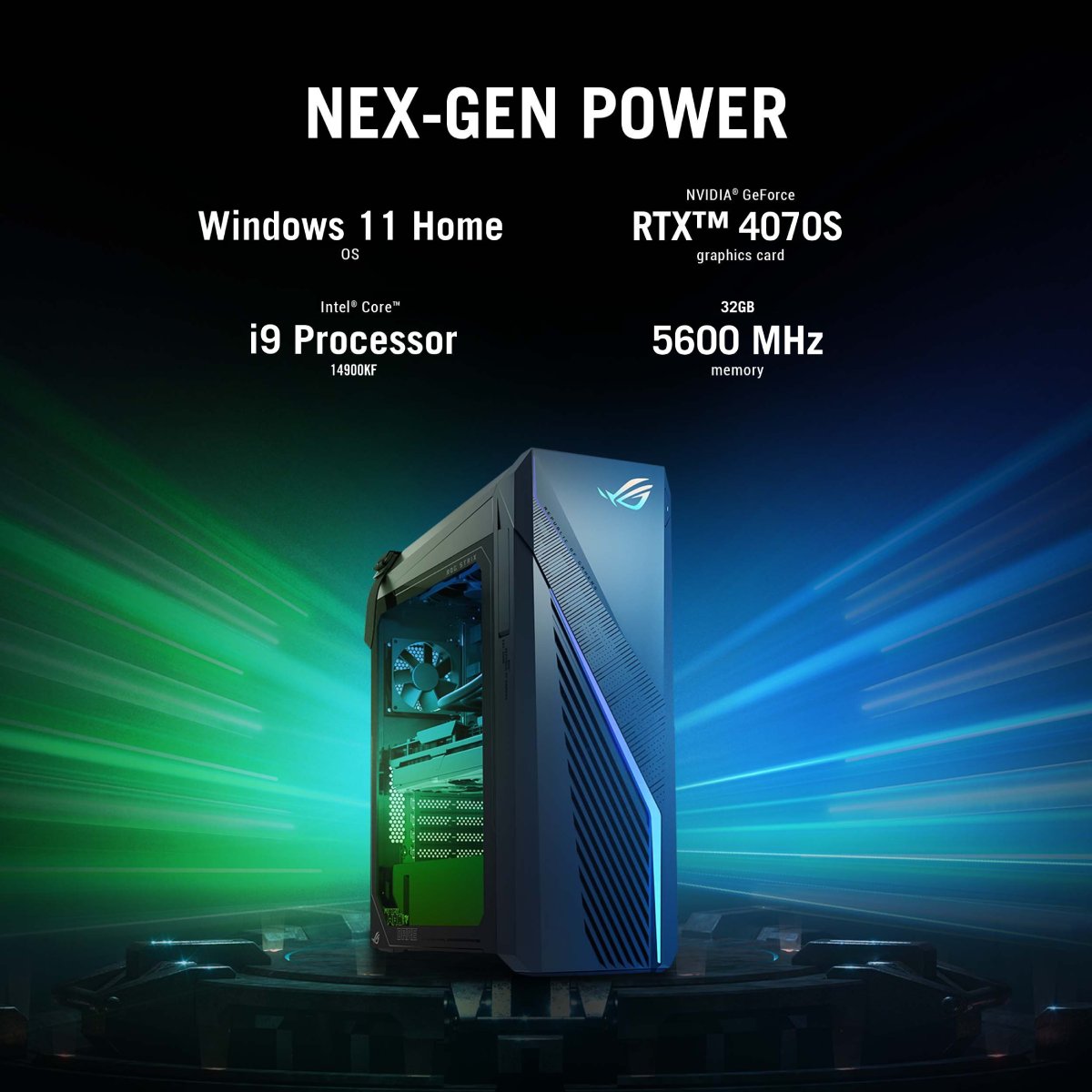 ASUS ROG Strix G16CHR (G16CHR-1490KF116W) i9-14900KF, 32GB (16GB+16GB ...