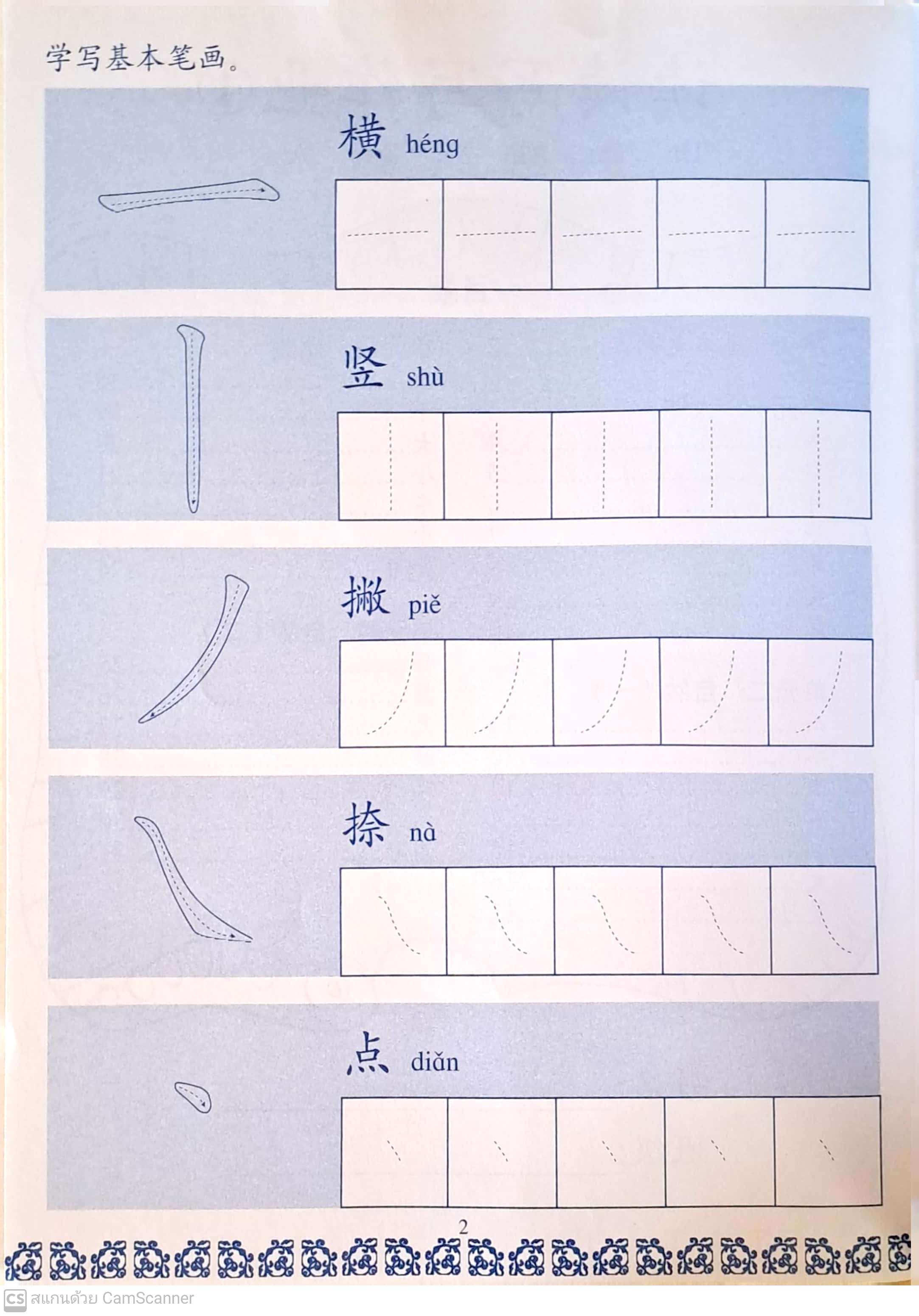 Global Education แบบฝึกหัดภาษาจีนอนุบาล 1 Du Du Xie Xie Zuo Ye 1 ...