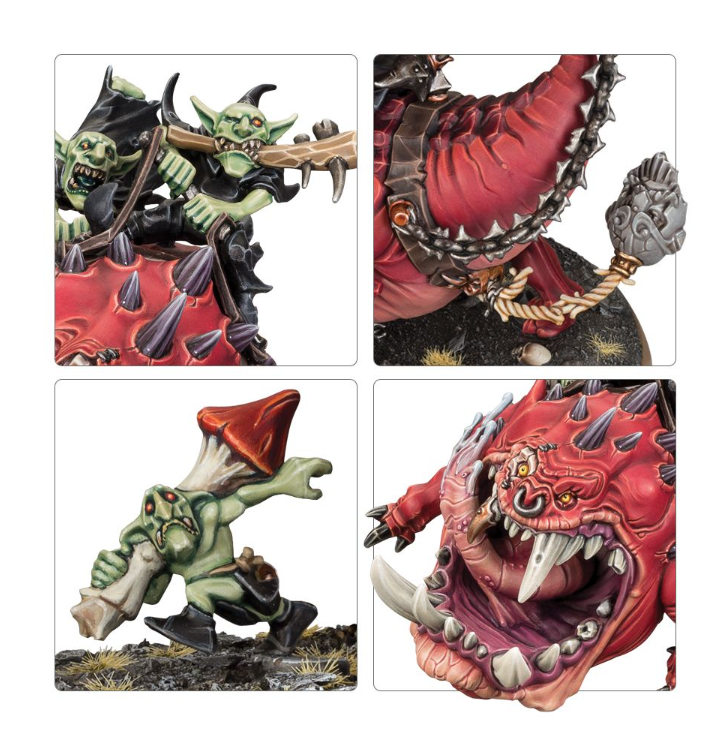 [GW พร้อมส่ง] WARHAMMER AOS: GLOOMSPITE GITZ: LOONBOSS MANGLER SQUIGS ...