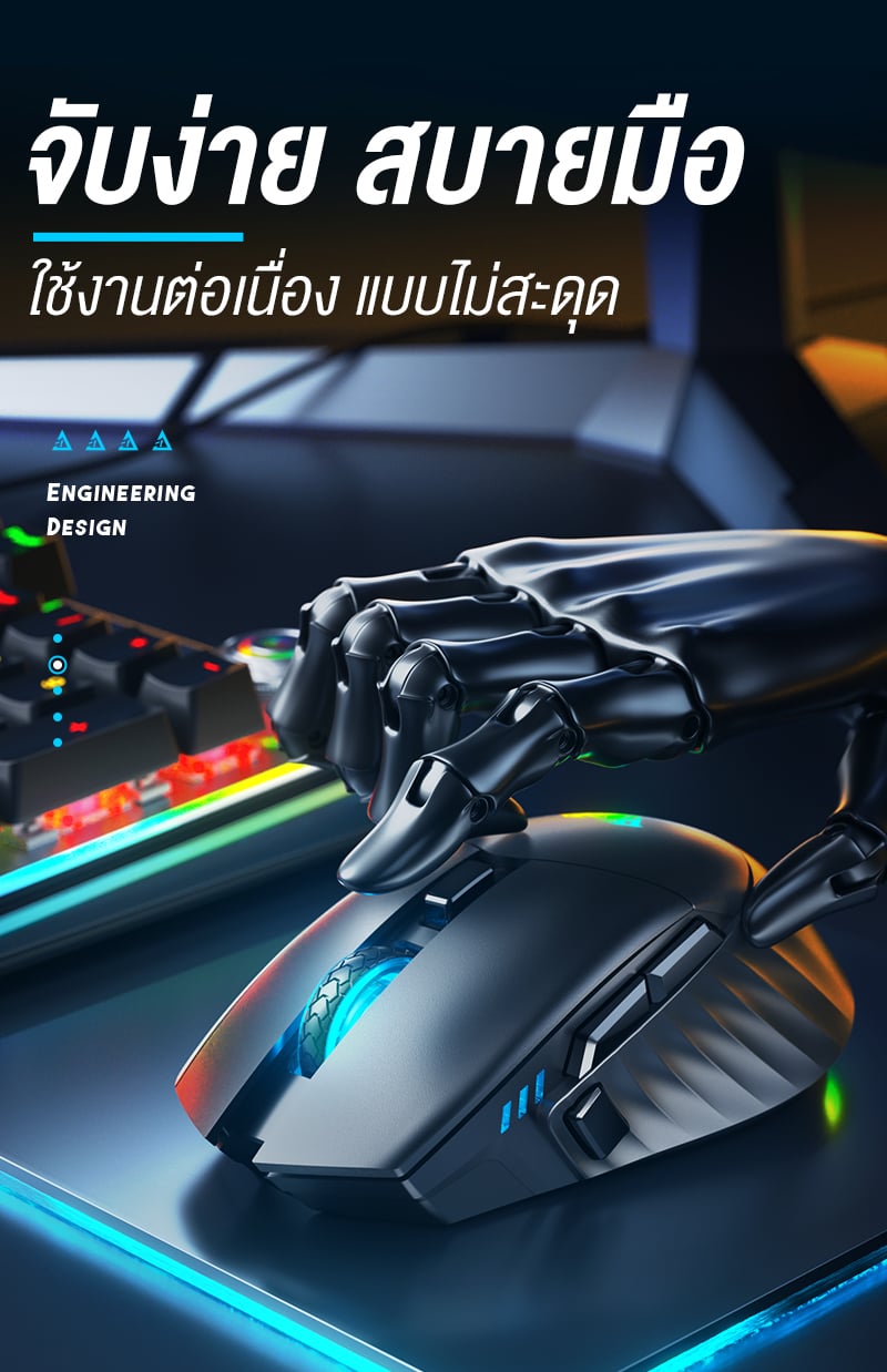 เมาส์ไร้สาย - AULA SC520 - Wireless Mouse Macro รับประกัน 2 ปี | Shopee ...