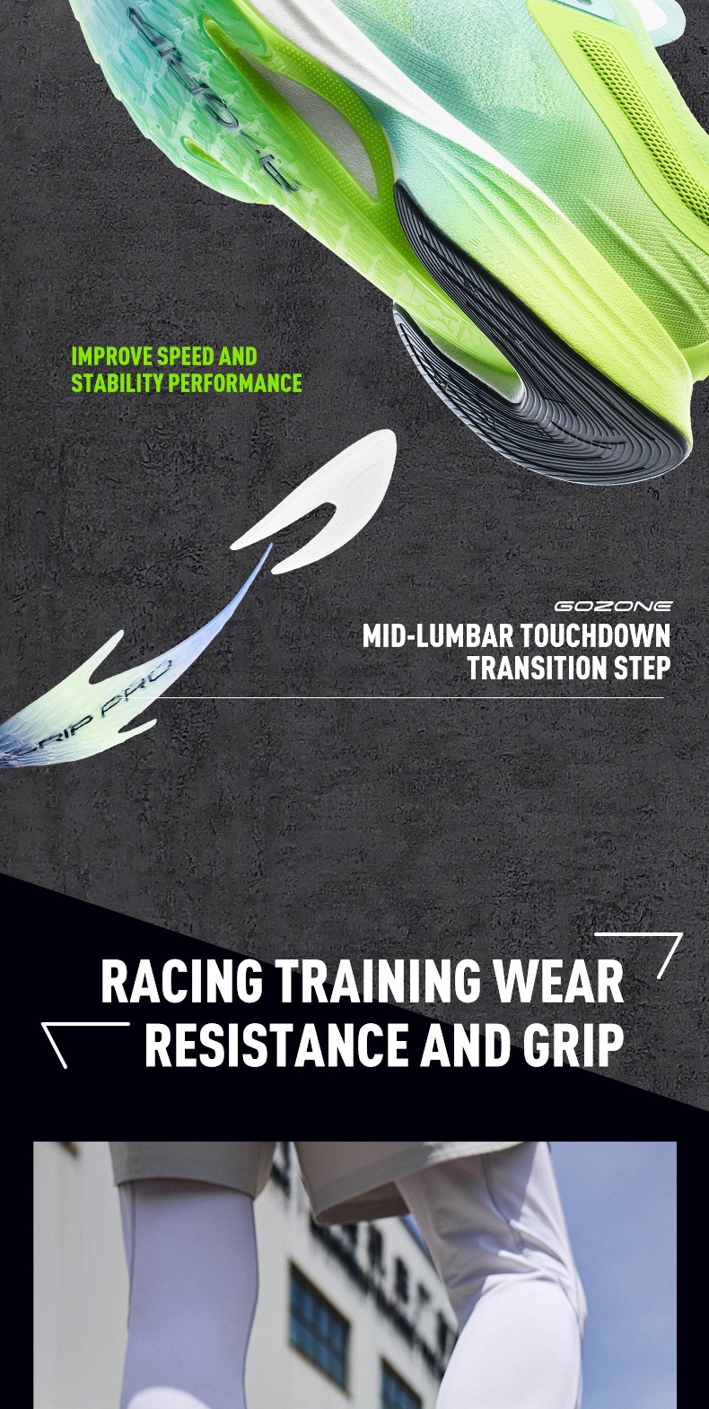 ANTA Mach 3 Pro รองเท้าวิ่งผู้ชาย Road Racing Nitroedge รองเท้ากีฬา ...