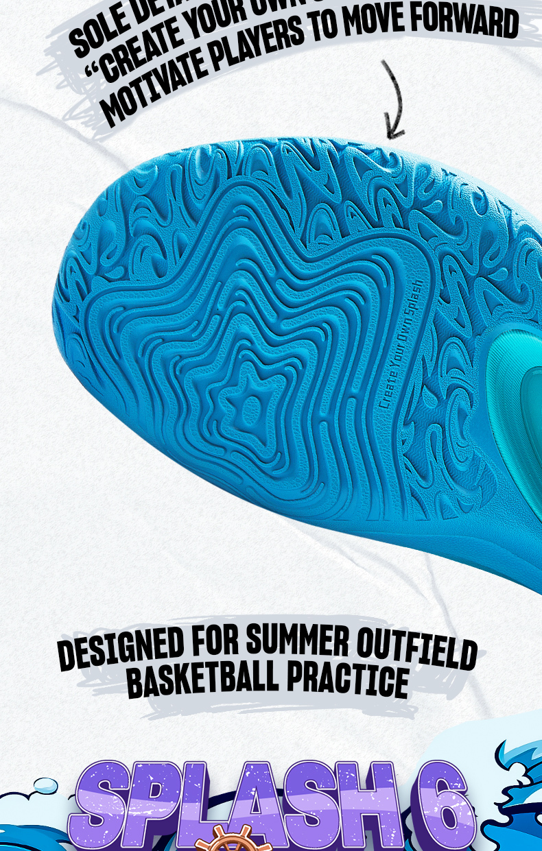 ANTA KT Splash 6 Lite รองเท้าบาสเก็ตบอลผู้ชาย A-FlashEdge Sport Shoes ...