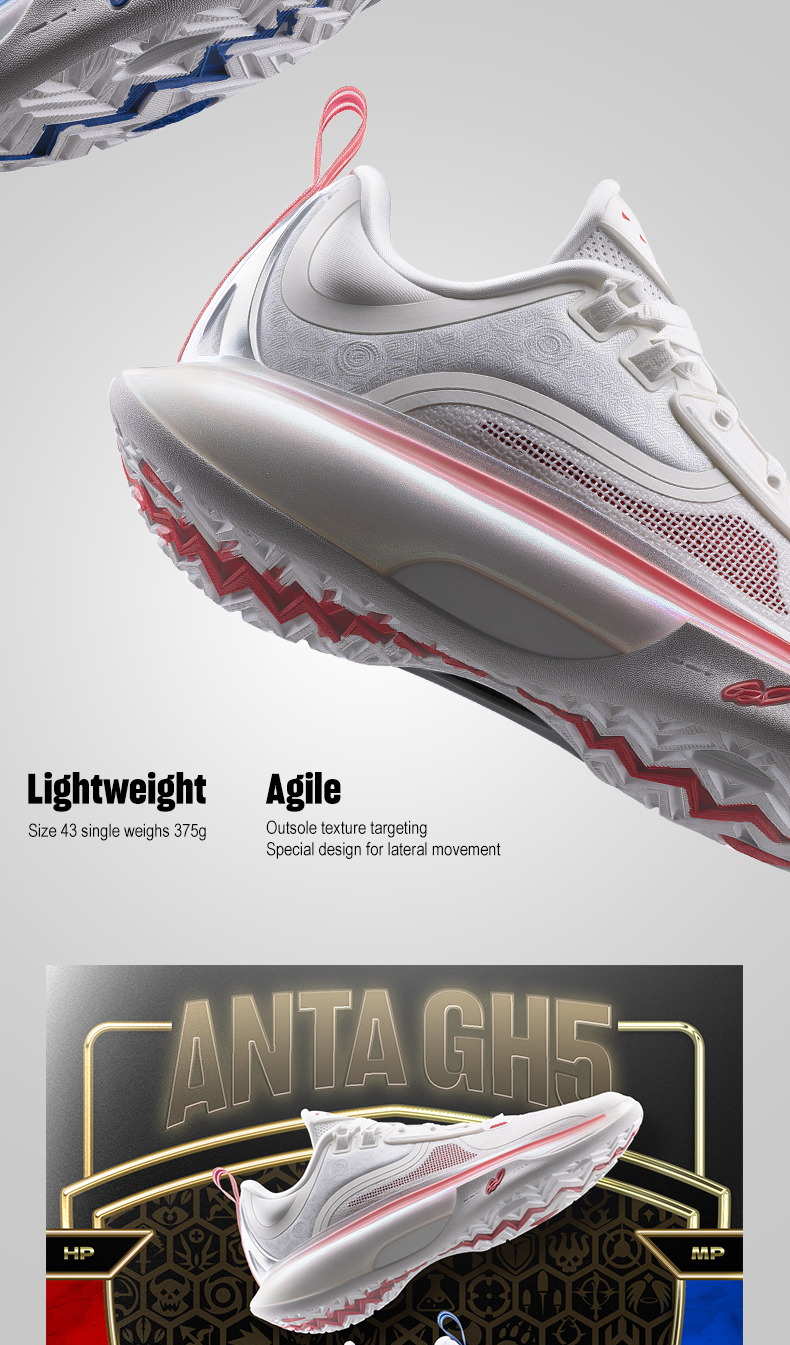 [ANTA x Gordon Hayward] GH5 Men Basketball Shoes Nitroedge Shoes ...