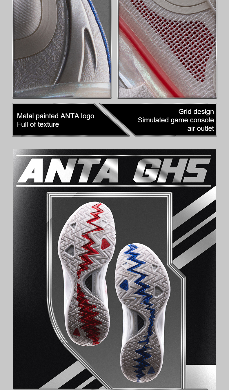 [ANTA x Gordon Hayward] GH5 Men Basketball Shoes Nitroedge Shoes ...