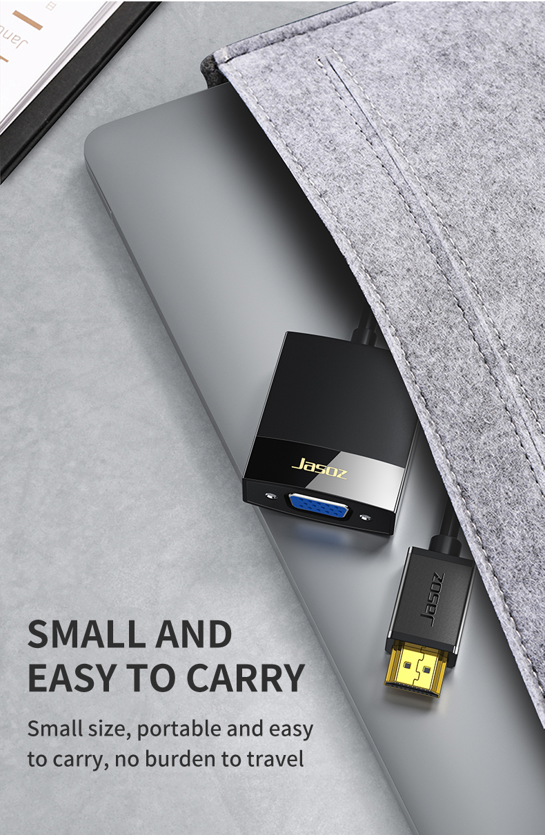 Seamwi สาย HDMI to VGA Adapter 1080p Full HD 60Hz พร้อมตัวแปลงสาย ...