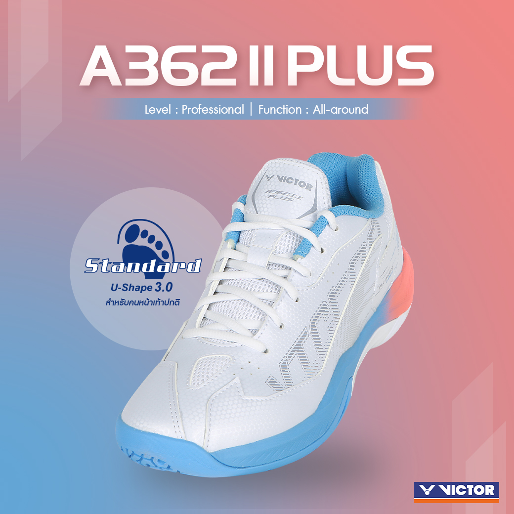 VICTOR รองเท้ากีฬาแบดมินตัน รุ่น A362 II PLUS | Shopee Thailand