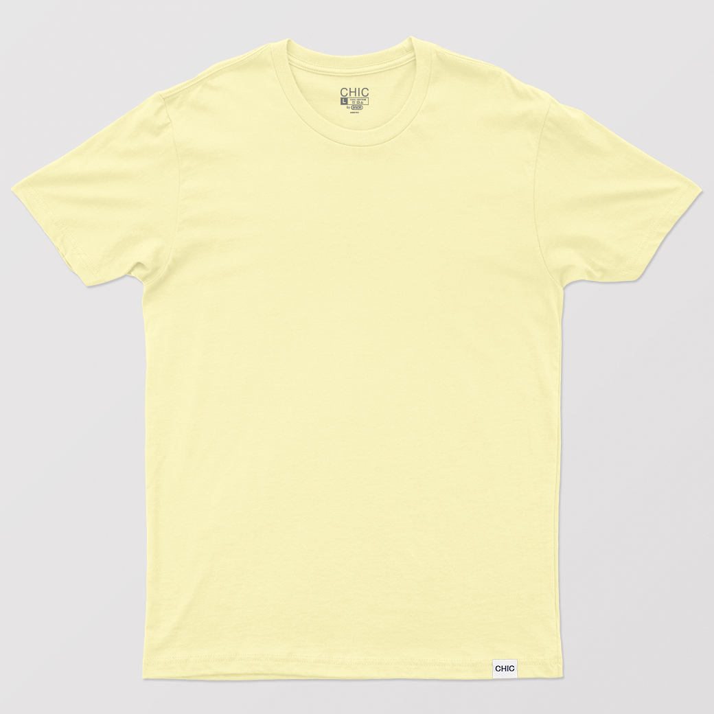 เสื้อยืดคอกลมสีพาสเทล ไซซ์ผู้ใหญ่ 3XL | CHIC by Carson | แพ็ค 1 ตัว | Shopee Thailand