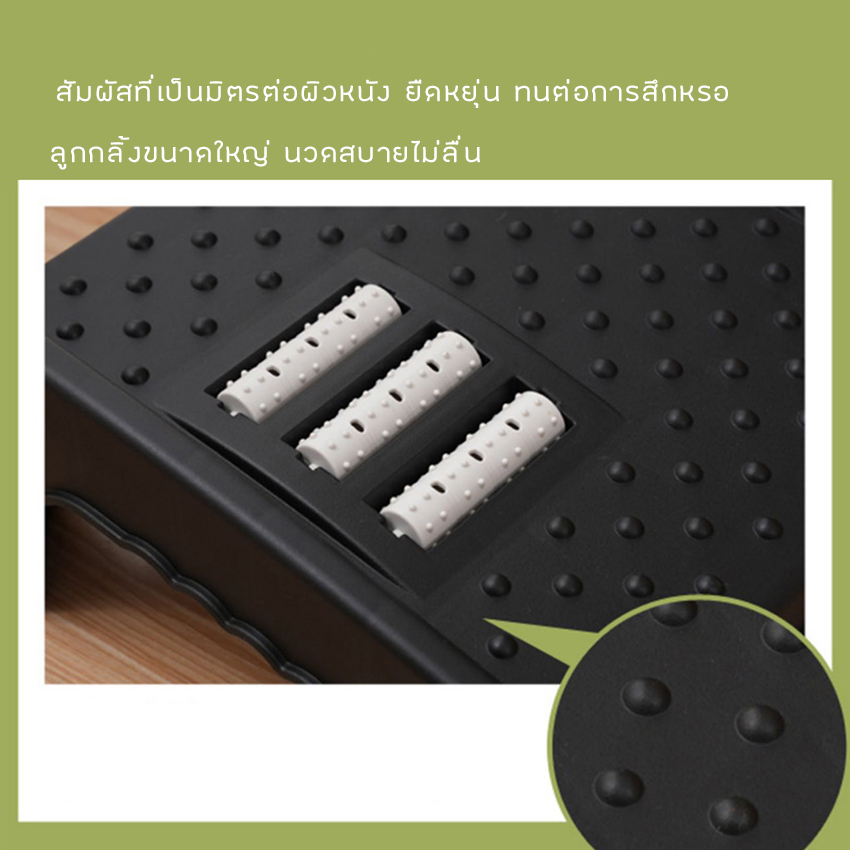 Feiyana-ที่วางเท้าเพื่อสุภาพ ป้องกันการงอขา สตูลวางเท้าโต๊ะ WH-A1 | Shopee Thailand
