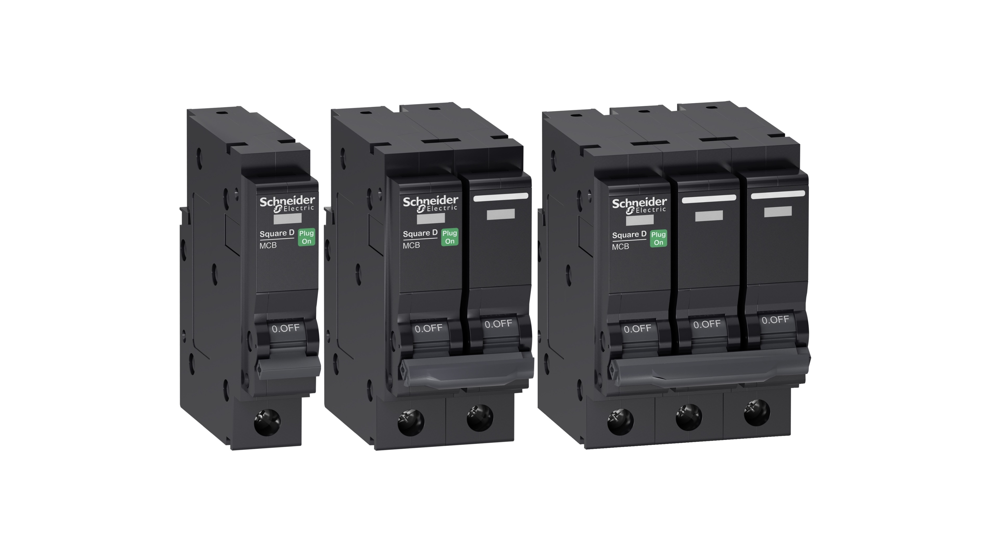 Schneider MCB QO250VSC10T 50A 2P 10kA QOvs เซอร์กิตเบรกเกอร์ลูกย่อย ชนิด 2โพล Miniature Circuit ...