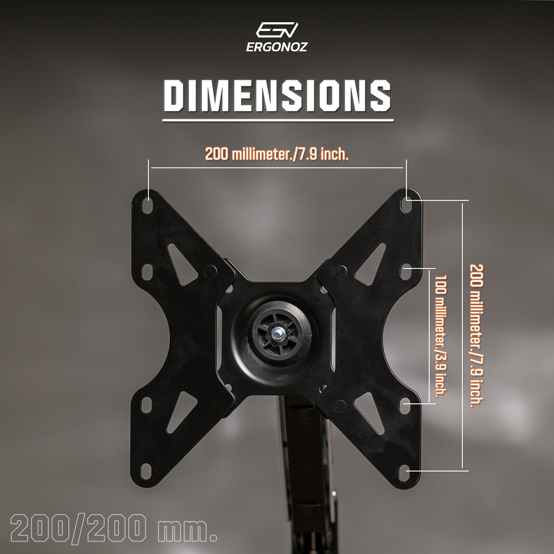 VESA ADAPTER LCD MONITOR ACCESSORIES ตัวแปลงขนาด VESA (EGN-ACC13 ...