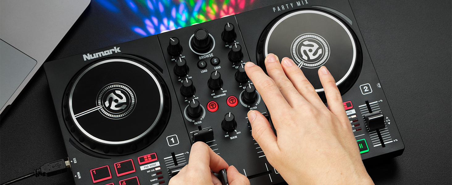 Numark Party Mix MKll เครื่องเล่น DJ Controller (ProPlugin) | Shopee Thailand