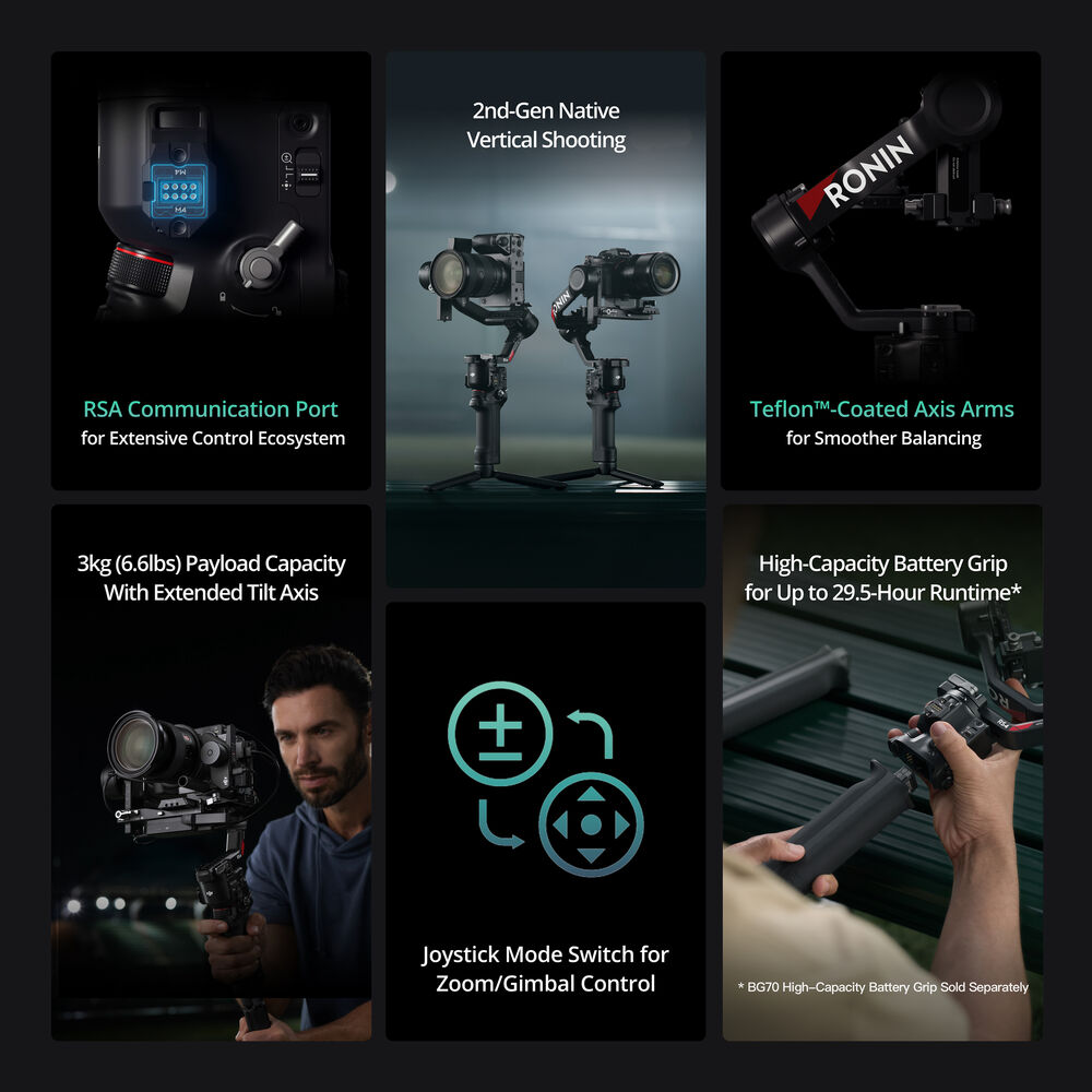 DJI RS 4 Gimbal Stabilizer / Combo (ประกันศูนย์) | Shopee Thailand